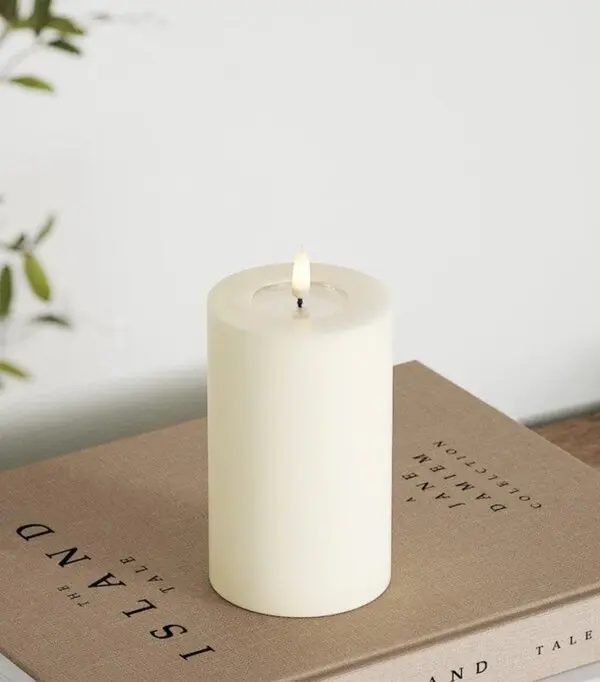 DELUXE HOMEART Led Pillar Candle
