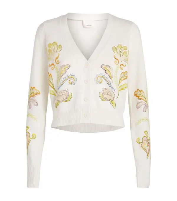 Cinq À Sept Embroidered Nikko Cardigan