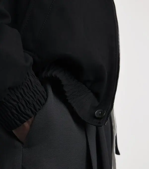 MAISON MARGIELA Cotton Twill Bomber Jacket