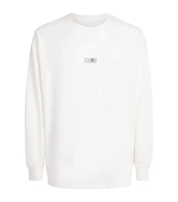 MAISON MARGIELA Cotton Numerical Logo T-shirt