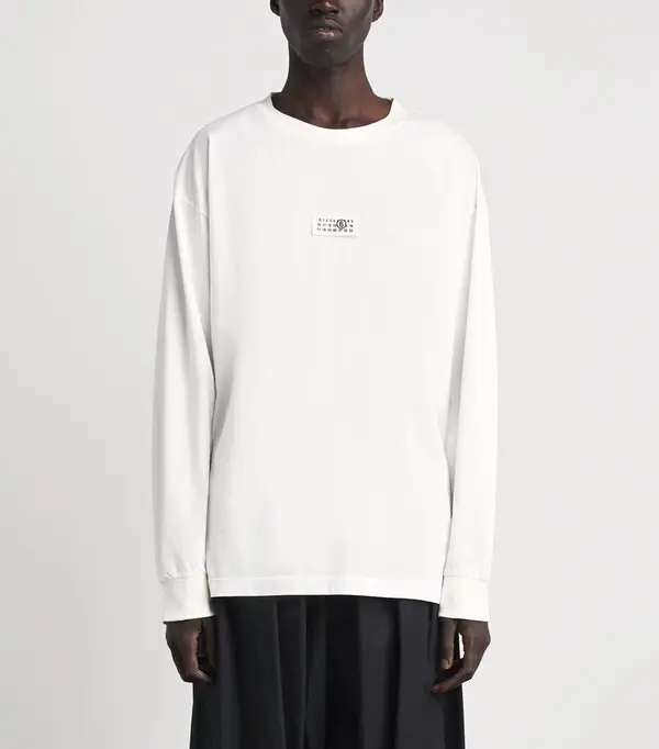 MAISON MARGIELA Cotton Numerical Logo T-shirt