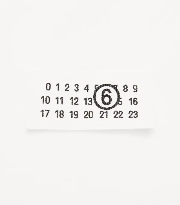 MAISON MARGIELA Cotton Numerical Logo T-shirt