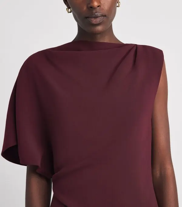 ROKSANDA Asymmetrical One-shoulder Midi Dress