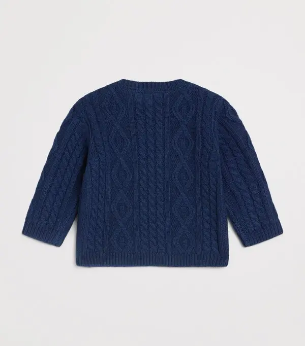 TARTINE ET CHOCOLAT Cable Knit Sweater