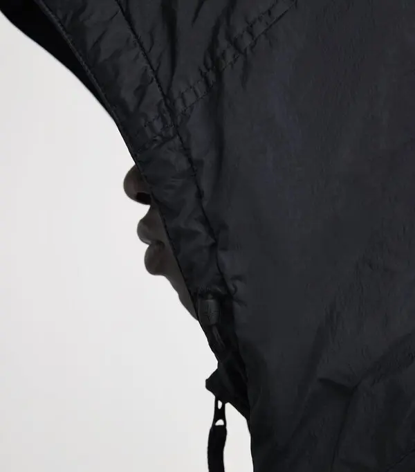 Stone Island Nylon Crinkle Reps Hooded Jacket