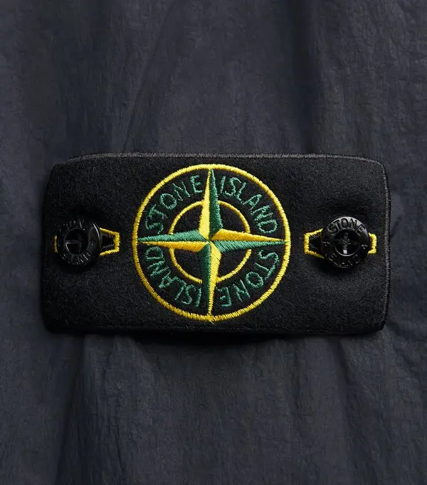 Stone Island Nylon Crinkle Reps Hooded Jacket
