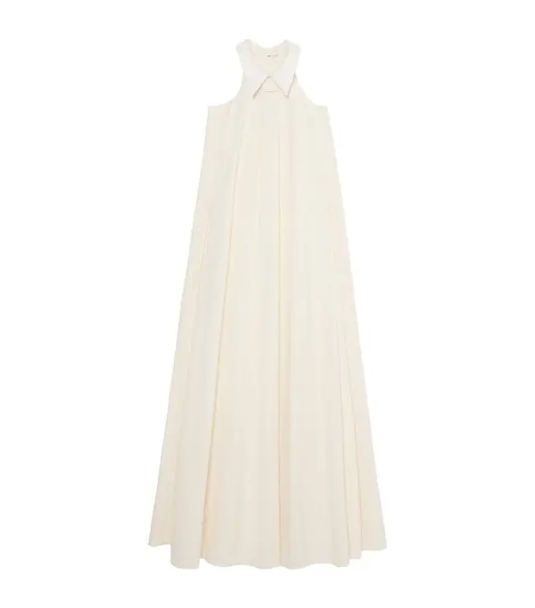 Marina Rinaldi Cold Shoulder Maxi Dress - Ivory