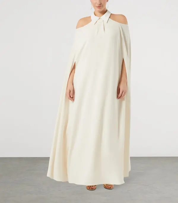 Marina Rinaldi Cold Shoulder Maxi Dress