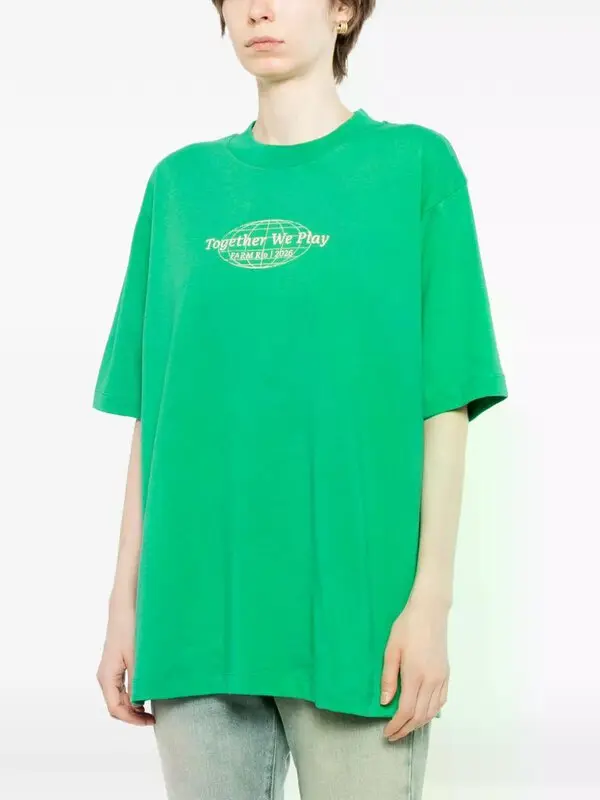Farm Rio Logo Print T-shirt