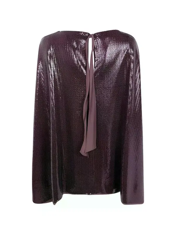 Alberta Ferretti Embellished Cape