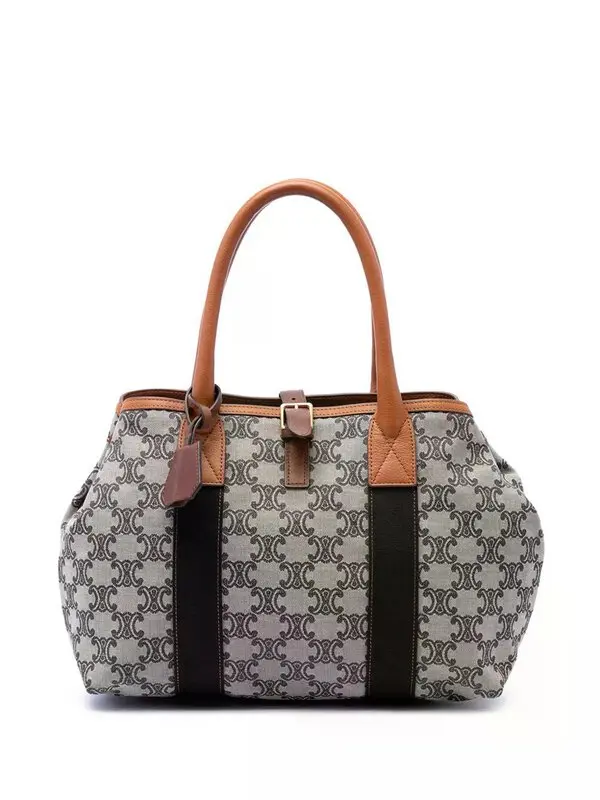 Celine 2009 Macadam Canvas Tote Bag