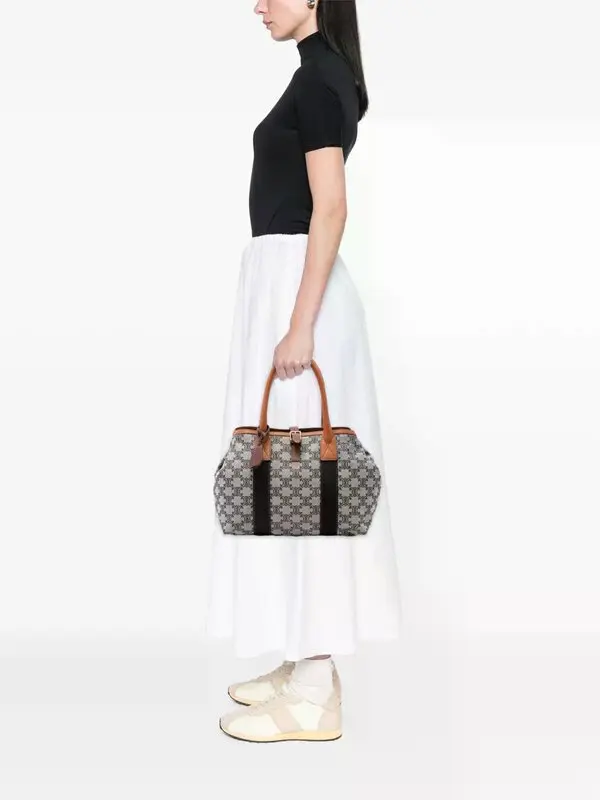 Celine 2009 Macadam Canvas Tote Bag