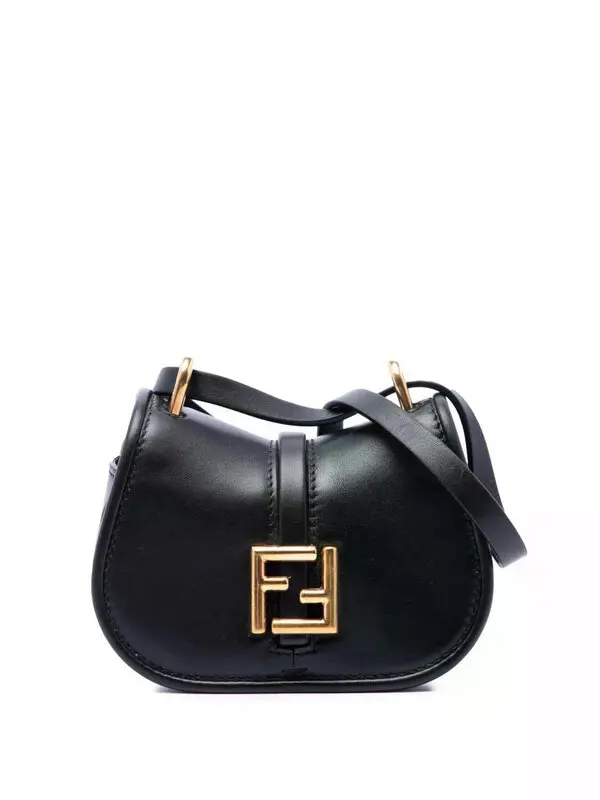 Fendi Nano Leather Ff Monogram Crossbody Bag