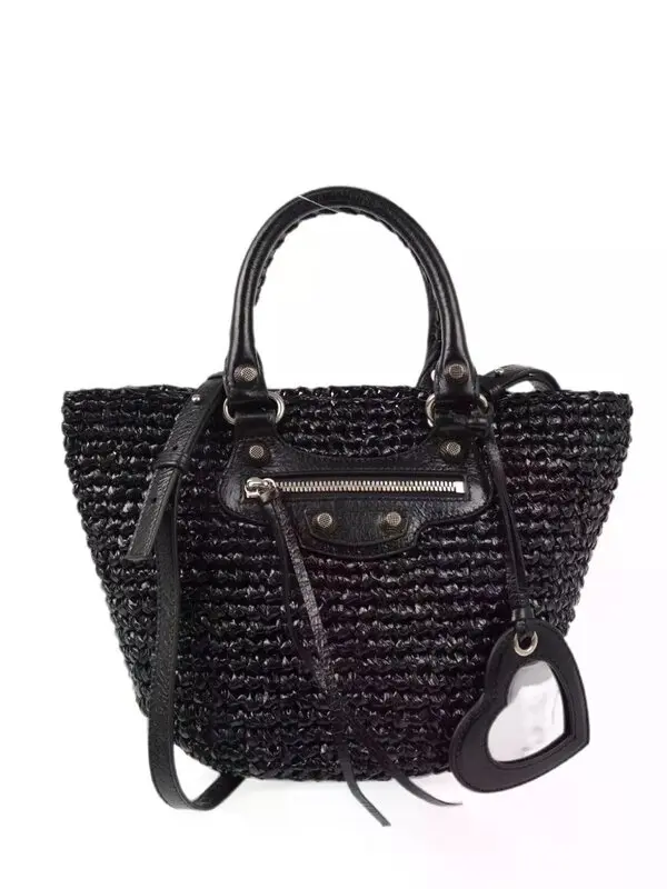 Balenciaga 2023 Le Cagole Panier Tote Bag