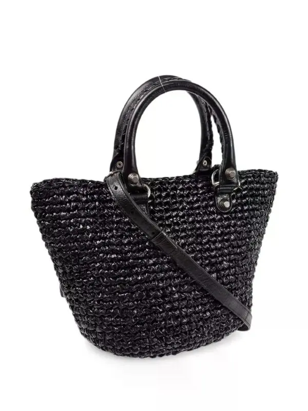 Balenciaga 2023 Le Cagole Panier Tote Bag