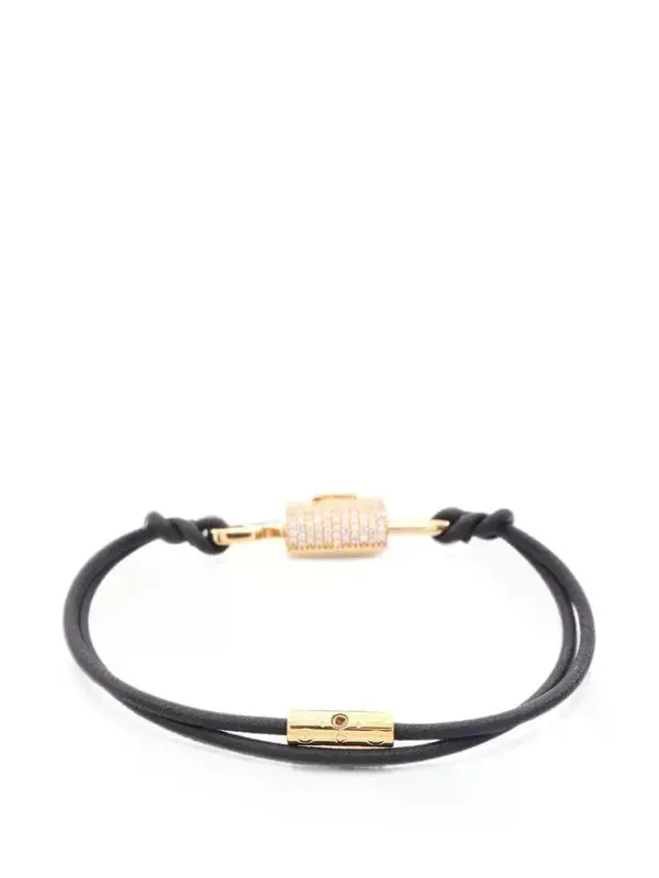 LOUIS VUITTON 2023 Padlock Bracelet - Gold