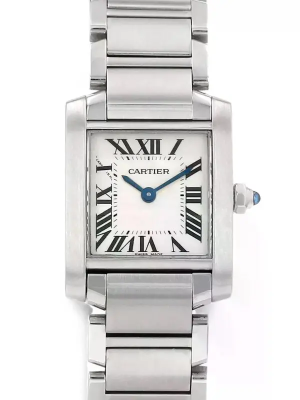 Cartier 2000s Tank Française 25mm Watch - Neutrals