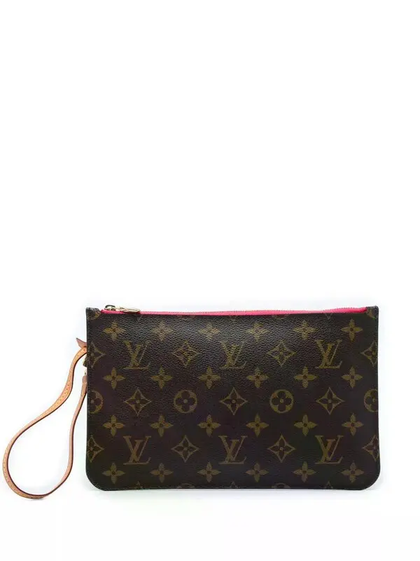LOUIS VUITTON 2015 Monogram Neverfull Mm Pouch