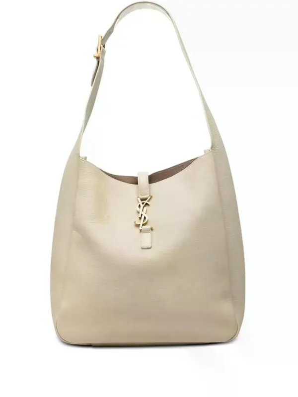 Saint Laurent Le 5 A 7 Hobo Tote Bag - Brown