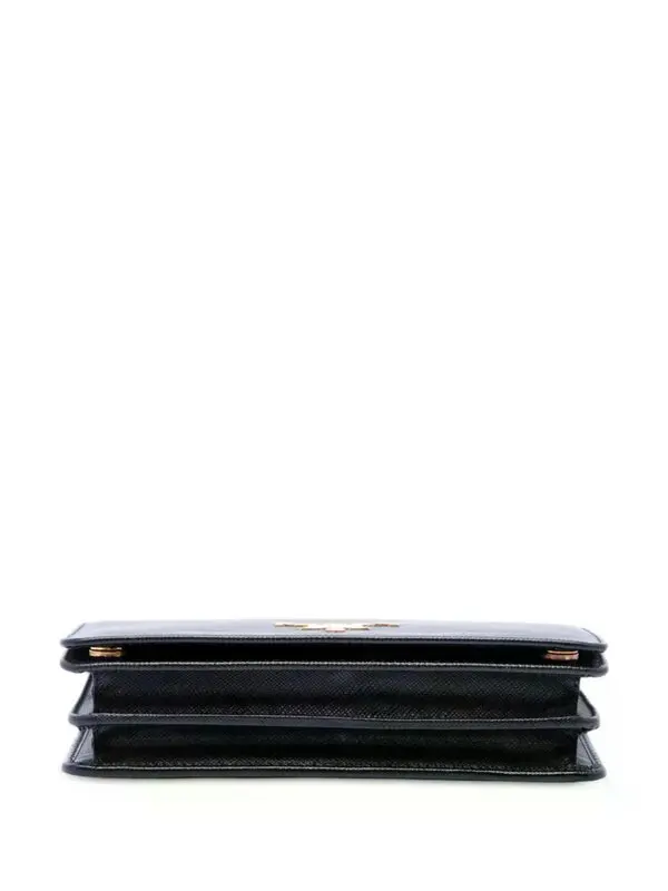 Prada 2010-2026 Saffiano Wallet On Chain Crossbody Bag