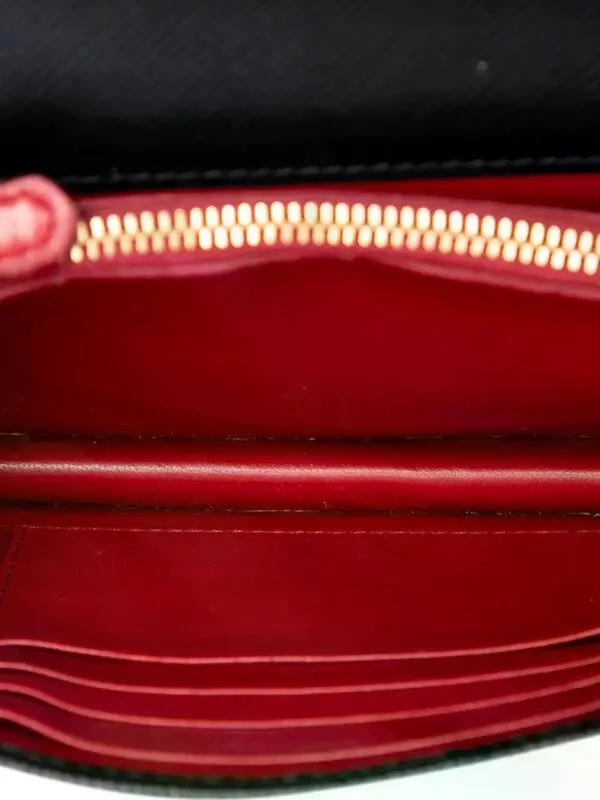 Prada 2010-2026 Saffiano Wallet On Chain Crossbody Bag