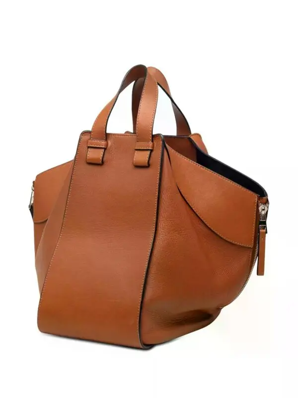 Loewe Leather Hammock Satchel - Brown