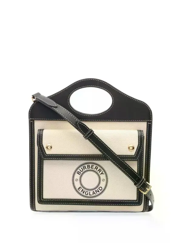 Burberry 2010s Mini Pocket Cross Body Bag - Neutrals
