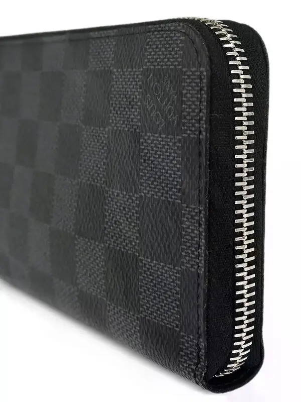 LOUIS VUITTON 2015 Damier Graphite Zippy Wallet
