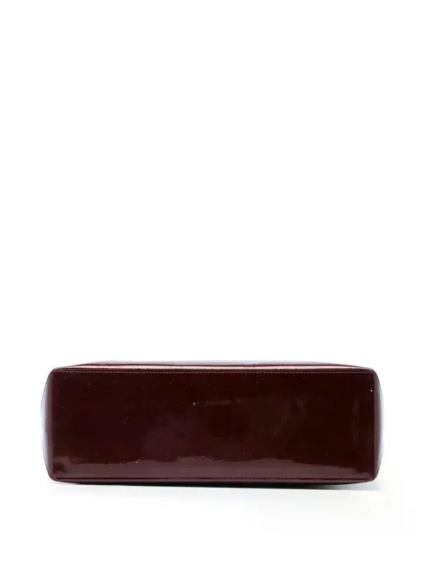 LOUIS VUITTON Monogram Vernis Wilshire Mm Tote Bag - Red