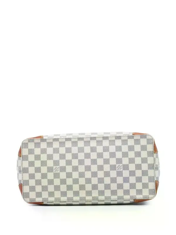 LOUIS VUITTON Damier Azur Hampstead Mm Tote Bag