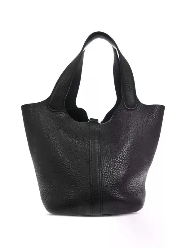 Hermès 2023 Picotin Lock Tote Bag - Black