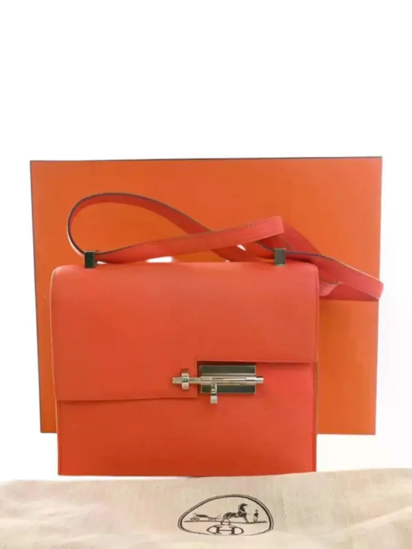Hermès 2017 Epsom Verrou 23 Shoulder Bag