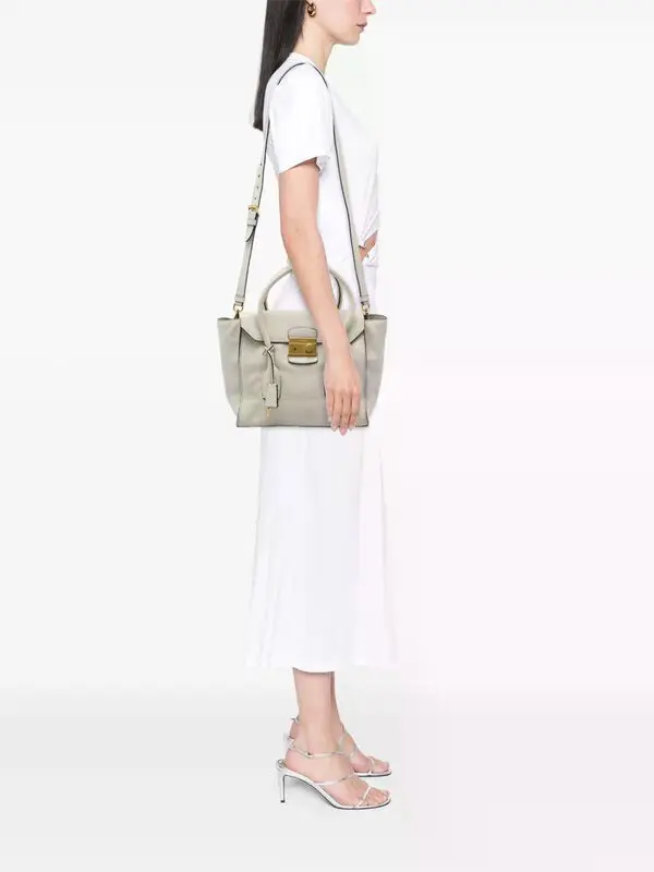 Prada 2013-2026 Vitello Daino Sound Lock Satchel
