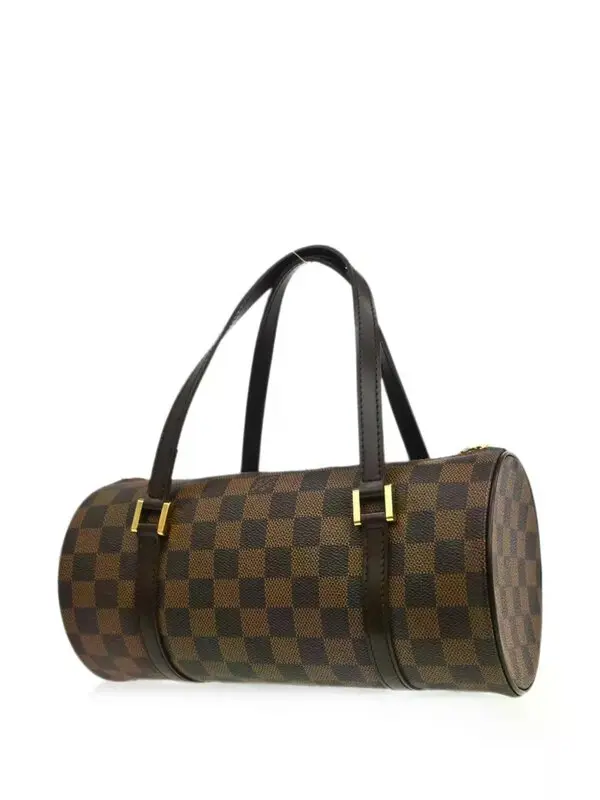 LOUIS VUITTON 2004 26 Papillon Damier Ébene Canvas Tote Bag