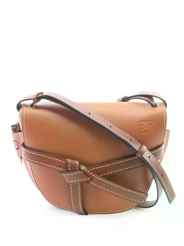 Loewe 2010s Gate Leather Shoulder Bag