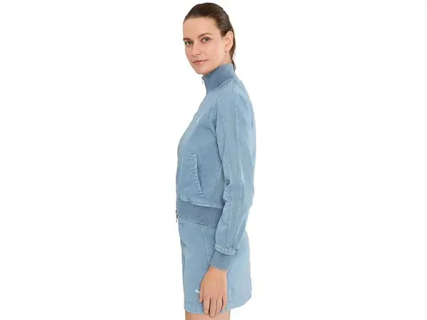PUMA Future Archive Washed Twill Short Jacket - Blue