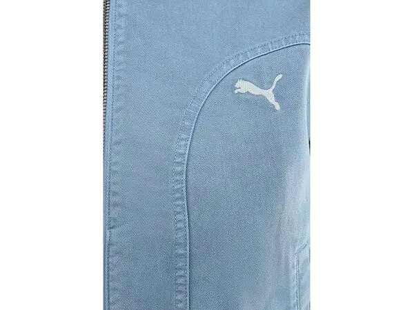 PUMA Future Archive Washed Twill Short Jacket - Blue