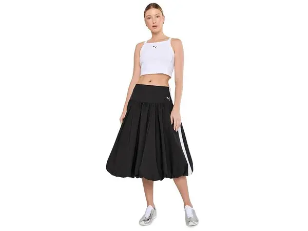 PUMA T7 Woven Balloon Midi Skirt