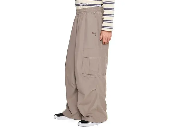 PUMA Essentials Extreme Woven Cargo Pants Casual Pants Mouse Gray - Taupe