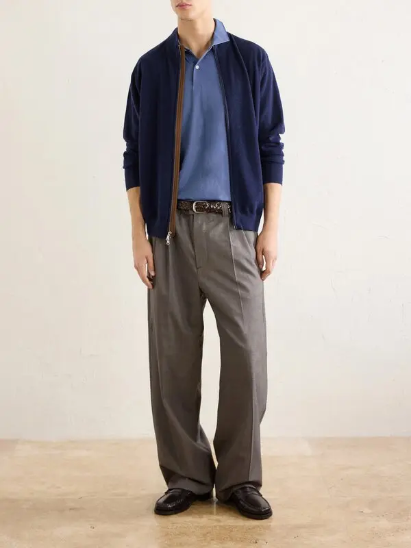 Peter Millar Tenuto Printed Stretch-jersey Polo Shirt