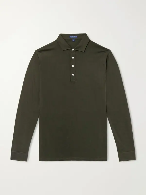 Peter Millar Ashby Cotton-jersey Polo Shirt