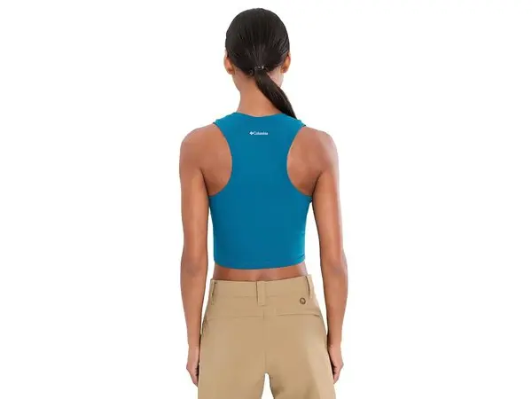 Columbia Loneridge Tank Cropped Crewneck Sleeveless - Blue