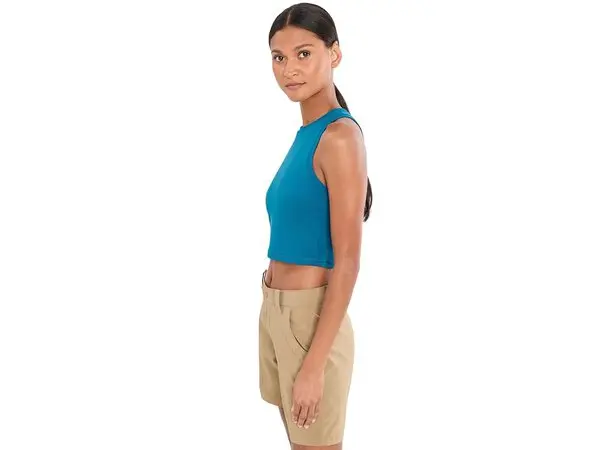 Columbia Loneridge Tank Cropped Crewneck Sleeveless - Blue