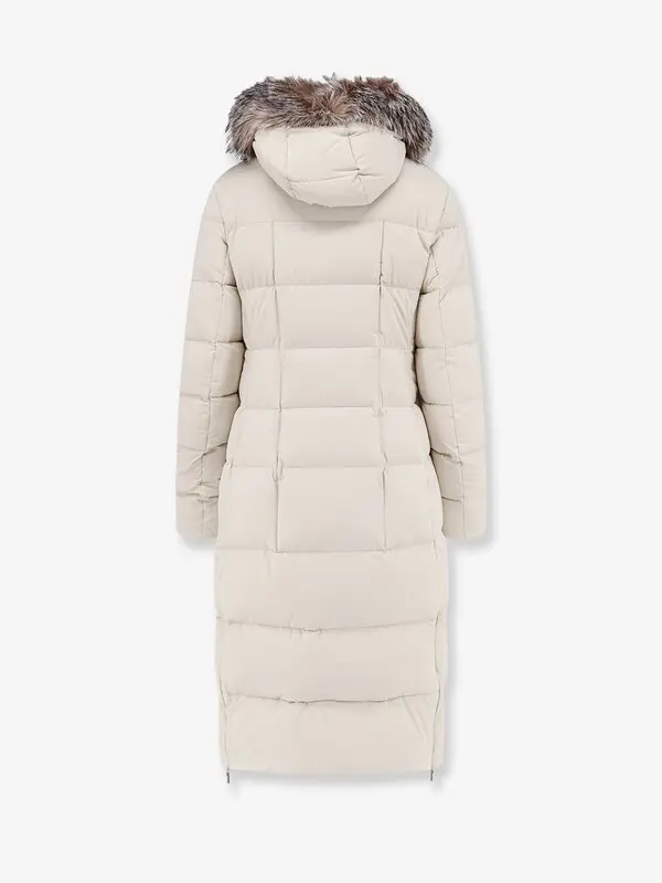 MOORER Water-repellent Stretch Fabric Down Coat