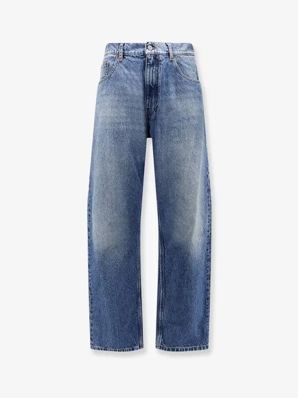 MAISON MARGIELA Cotton Jeans With Numeric Signature Tag