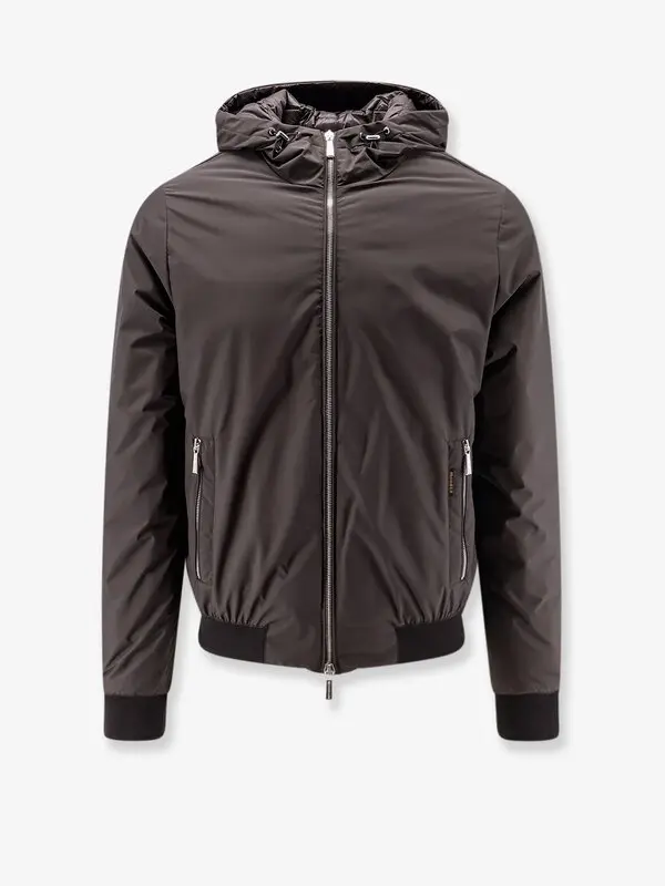 MOORER Onirostp" Waterproof Technical Fabric Hooded Jacket