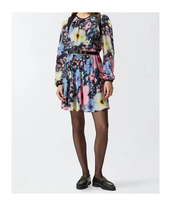 Pinko Floral-print Mini Dress