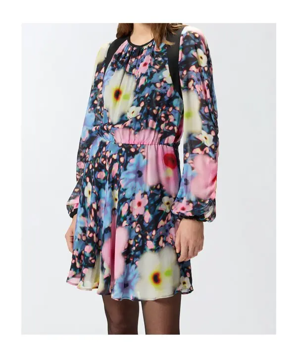 Pinko Floral-print Mini Dress