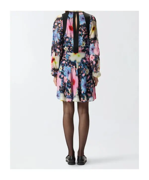 Pinko Floral-print Mini Dress