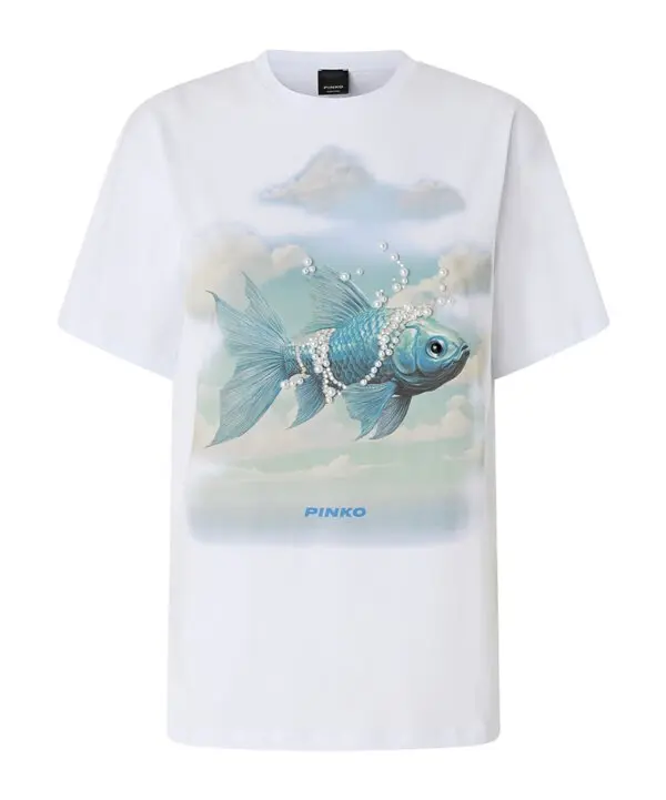 Pinko Graphic-print T-shirt